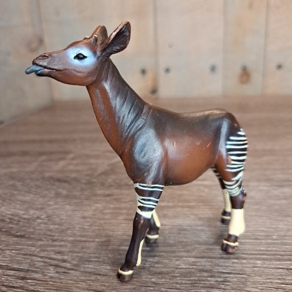 safari ltd | Toys | 999 Okapi Animal Figure Safari Ltd Standing 4 Tall ...
